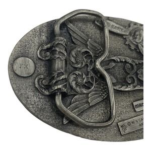 captain hawk | Other | Vintage Alaska Belt Buckle Captain Hawks Sky ...